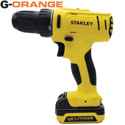 Stanley SCD121S2K-B1 12V Cordless 10mm Drill Driver